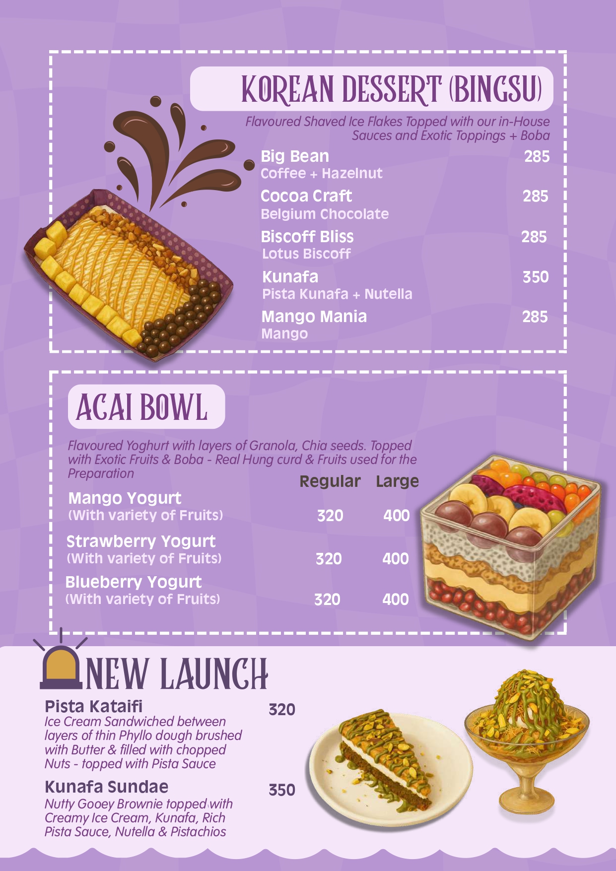 Snowberry | Menu